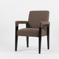 China High Back Fabric  Upholstered Armchair For Dining Living Room for sale