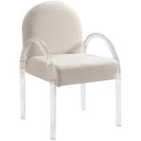 China Acrylic Contemporary Dining Room Chair Light Luxury Home Decor for sale