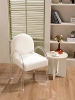 China Acrylic Contemporary Dining Room Chair Light Luxury Home Decor for sale