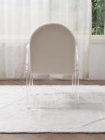 China Acrylic Contemporary Dining Room Chair Light Luxury Home Decor for sale