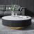 China RCT-1248 Modern Multifunctional Marble Top Round Coffee Table With Storage Drawer for sale