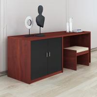 China Modern hotel TV cabinet combination solid wood hotel bedroom furniture set for sale
