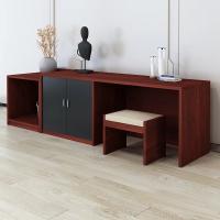 China Modern hotel TV cabinet combination solid wood hotel bedroom furniture set for sale