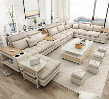 China Sectionals Fabric 7 Seater Living Room Sofa MultiFunctional for sale