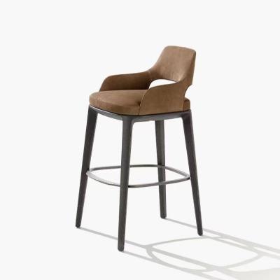 China Wood Legs Cover Furniture Dining Room Chairs With Metal Element for sale