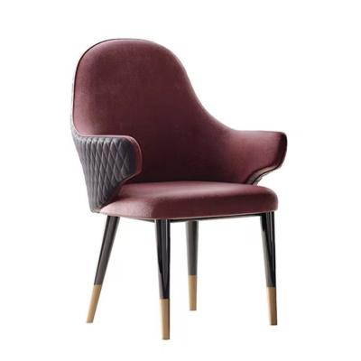 China Flannel Fabric Furniture Dining Room Chairs Luxury for sale