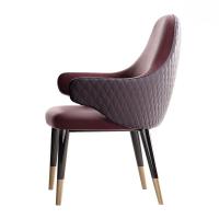 China Flannel Fabric Furniture Dining Room Chairs Luxury for sale