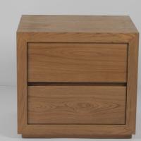 China Modern Solid Oak Nightstand Luxury Hotel Bedroom Furniture Customized Color for sale