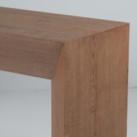 China Console Table Luxury Hotel Bedside Tables Solid Wood Simplism Design for sale