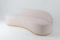 China Living Room Curved Sofa Chair Recliner Italian Modern Design for sale