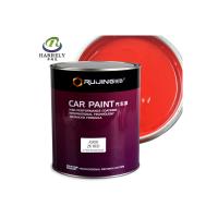 China 2K Red Acrylic Auto Spray Paint 0.5L 1L 2L 4L Waterproof Bright Coating for sale