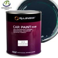 China 2K Standard Green Acrylic Auto Paint Anti Yellowing 2:1:0.3 Mix Ratio for sale