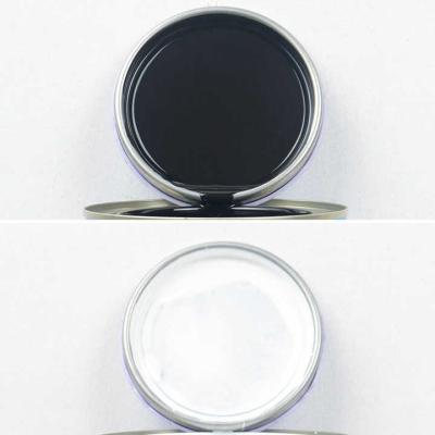 China 2K Black Car Paint Spray Automotive Liquid Coating ISO9001 2L Mix Ratio 2:1:0.3 for sale