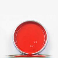 China 2K Bright Red Automotive Car Paint Weather Resistant Liquid Coating 2L 4L for sale