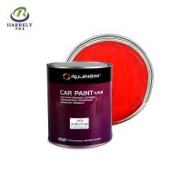 China 2K Bright Red Automotive Car Paint Weather Resistant Liquid Coating 2L 4L for sale