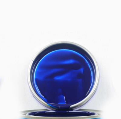 China Blue 2K Auto Refinishing Paint 0.5L 1L Bright Car Liquid Coating ISO14001 for sale