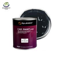 China 2K Special Black Acrylic Car Paint Spray Coating for Auto Refinish 2:1:0.3 Mix Ratio for sale
