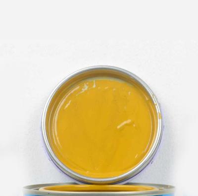 China 2K Mud Yellow Acrylic Car Paint High Protection Auto Repair Coating 2L for sale