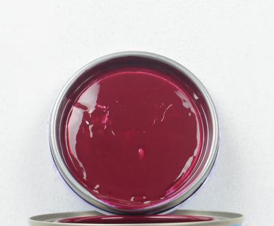 China 2K Rose Red Metallic Car Spray Paint Acrylic Repair Coating 2L for sale