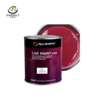 China 2K Rose Red Metallic Car Spray Paint Acrylic Repair Coating 2L for sale