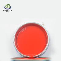 China Bright Red Solid Color Car Paint 0.5L 1L 2L 4L Waterproof 1K Lacquer for sale