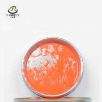 China Glossy Orange Red 1K Ceramic Acrylic Car Paint 0.5L 1L 2L 4L for sale
