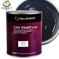 China Purple Acrylic Lacquer Automotive Paint 1K Bright Metallic Resin Spray Car Coating 1L for sale