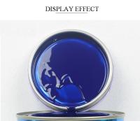 China Blue Metallic 1K Acrylic Car Paint ISO14001 Bright Spray Coating 2-4 Mpa for sale