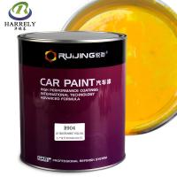 China 1K Transparent Yellow Automotive Spray Paint High Protection Period 400ml for sale