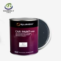 China 1K Pure Black Acrylic Lacquer Auto Paint 2-4 Mpa Spray Car Paint for Refinish for sale