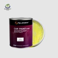 China 1K Acrylic Auto Paint Lemon Yellow Coating 0.5L 1L 2L 4L Huge Capacity for sale