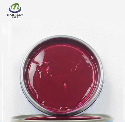 China 1K Rose Red Acrylic Spray Car Paint 0.5L 1L 2L 4L Automotive Coating for sale
