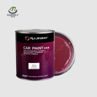 China 1K Rose Red Acrylic Spray Car Paint 0.5L 1L 2L 4L Automotive Coating for sale