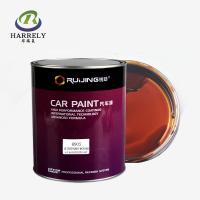 China Glossy 1K Transparent Iron Red Car Repair Paint Coating 0.5L 1L 2L 4L for sale