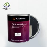 China Anti Yellowing Acrylic Lacquer Auto Paint 1K Super Special Black Car Coating 1L for sale