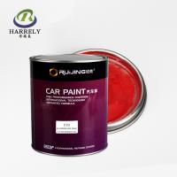 China 1K Pearl Red Car Paint OEM Auto Acrylic Spray Coating 0.5L 1L 2L 4L for sale