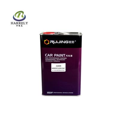 China High Gloss Clear Coat Auto Refinish Paint 2K Acrylic Varnish 1L 5L for sale