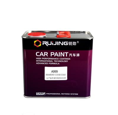 China Brilliant Clear Coat Acrylic Spray Paint Varnish 2K 1L 2L 4L 5L for sale