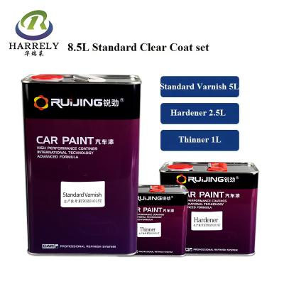 China Acrylic Automotive Paint Hardener Super Fast Drying 2K Car Spray Paint 2:1:0.3 Mix Ratio for sale