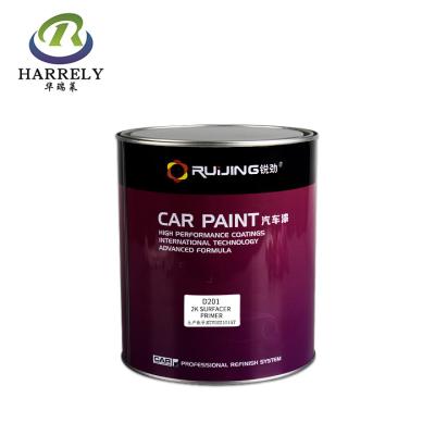 China 2K Primer Surfacer Car Paint Acrylic Spray 1L 4L ISO9001 for sale