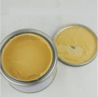 China Yellow Polyester Putty Filler High Adhesion Auto Body Filler 4KG with BPO Hardener for sale