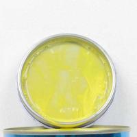 China 1K Lemon Yellow Automotive Coating Paint Glossy 1L 4L for Car Refinish for sale