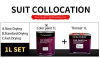 China 1K Anti Rust Water Proof Purple Blue Acrylic Car Paint for sale
