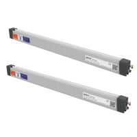 China 24VDC Pulse DC Static Eliminator Ionizer Bar 50-400mm Medium Long Distance for sale