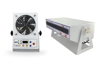 China 220V Small Volume Ionizing Air Blower 1.8S Ion Balance Static Eliminator Fan for sale