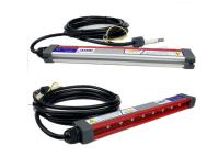 China High Performance Antistatic Electrostatic Eliminator Ionizing Bar Of Lithium Diaphragm Slitter for sale