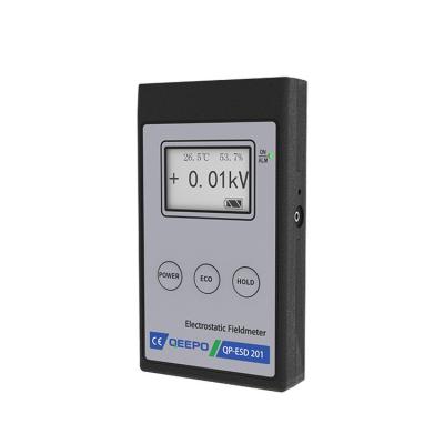 China QP-ESD201 Mini Handheld Electrostatic Field Meter 0 to 60kV Non-Contact Static Detector for sale