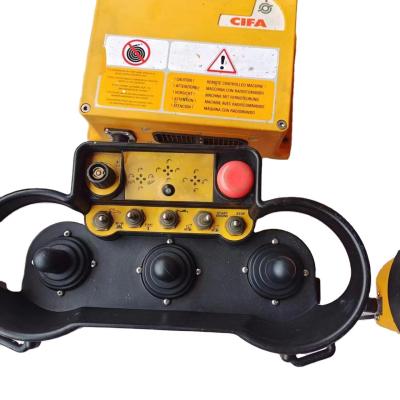 China Cifa Used Condition Second-Hand Pump Truck with 5-section 6-section Boom Remote Control Assembly Construction Machinery Parts for sale