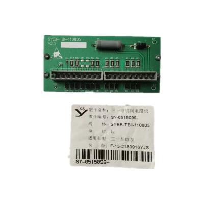 China New Sanyi Solenoid Valve Circuit Board SYEB-TBII-110805 and Plug Concrete Pump Parts 1 Year Warranty for sale