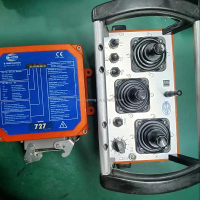 China Putzmeister New Condition Pump Truck with HBC735 HBC727 Four Arm Five Arm Wireless Remote Control for sale